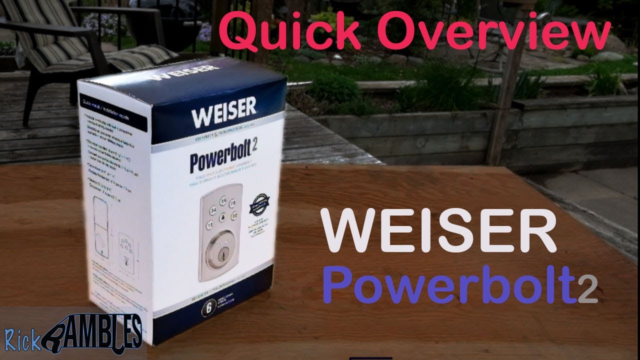WEISER Powerbolt2 - YouTube