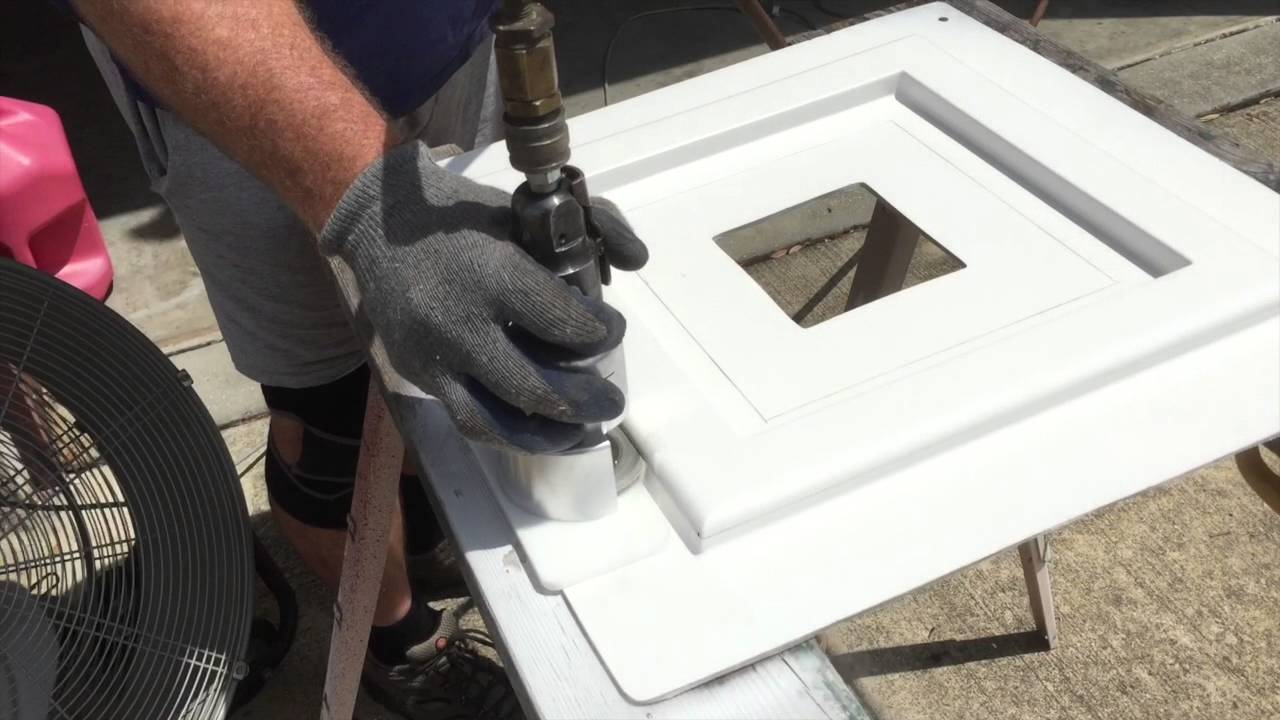 USA w Flange Fiberglass Cutter - YouTube