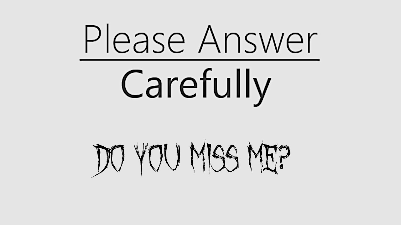 Please Answer Carefully (Full Game) - A SURVEY TURNS SCARY! - YouTube