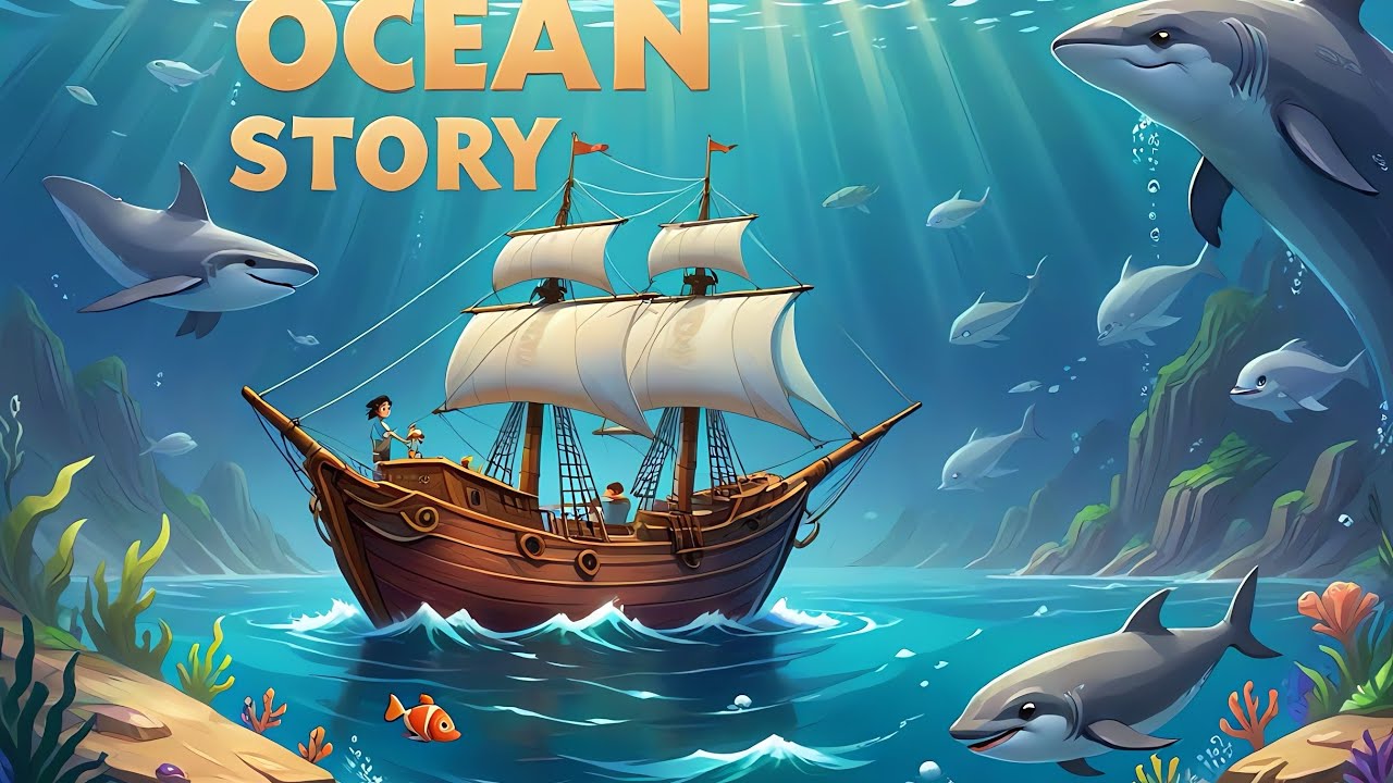 Brave Ocean Adventure of Friendship I I Bedtime fairy tales I sleeping ...