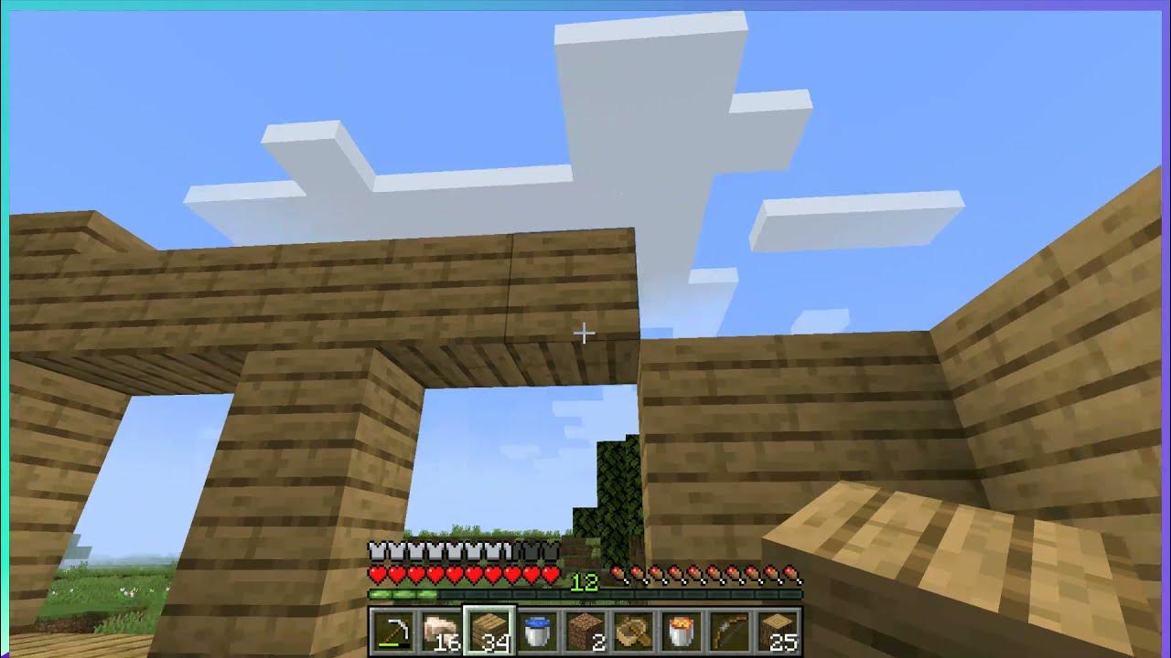 Der Beginn eines kleinen Minecraft Projekts Stream VOD 20.07 - YouTube