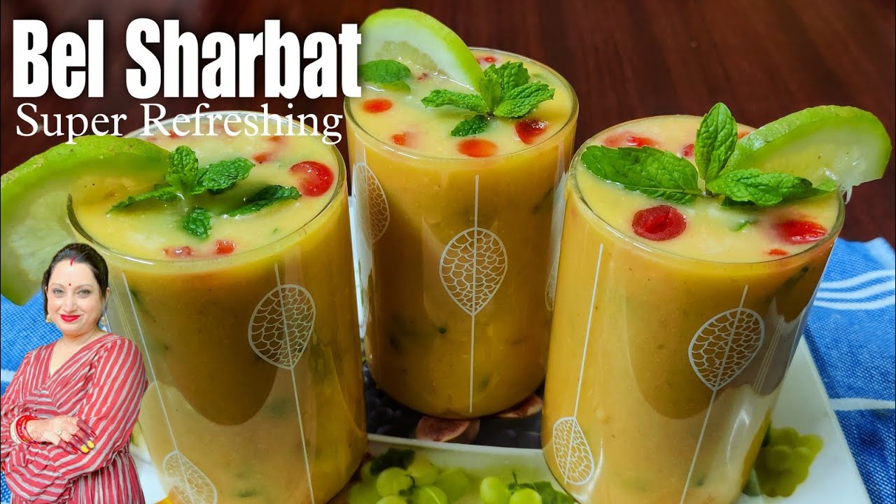 Bel Sharbat Recipe | Summer Special Super Refreshing & Healthy Wood ...