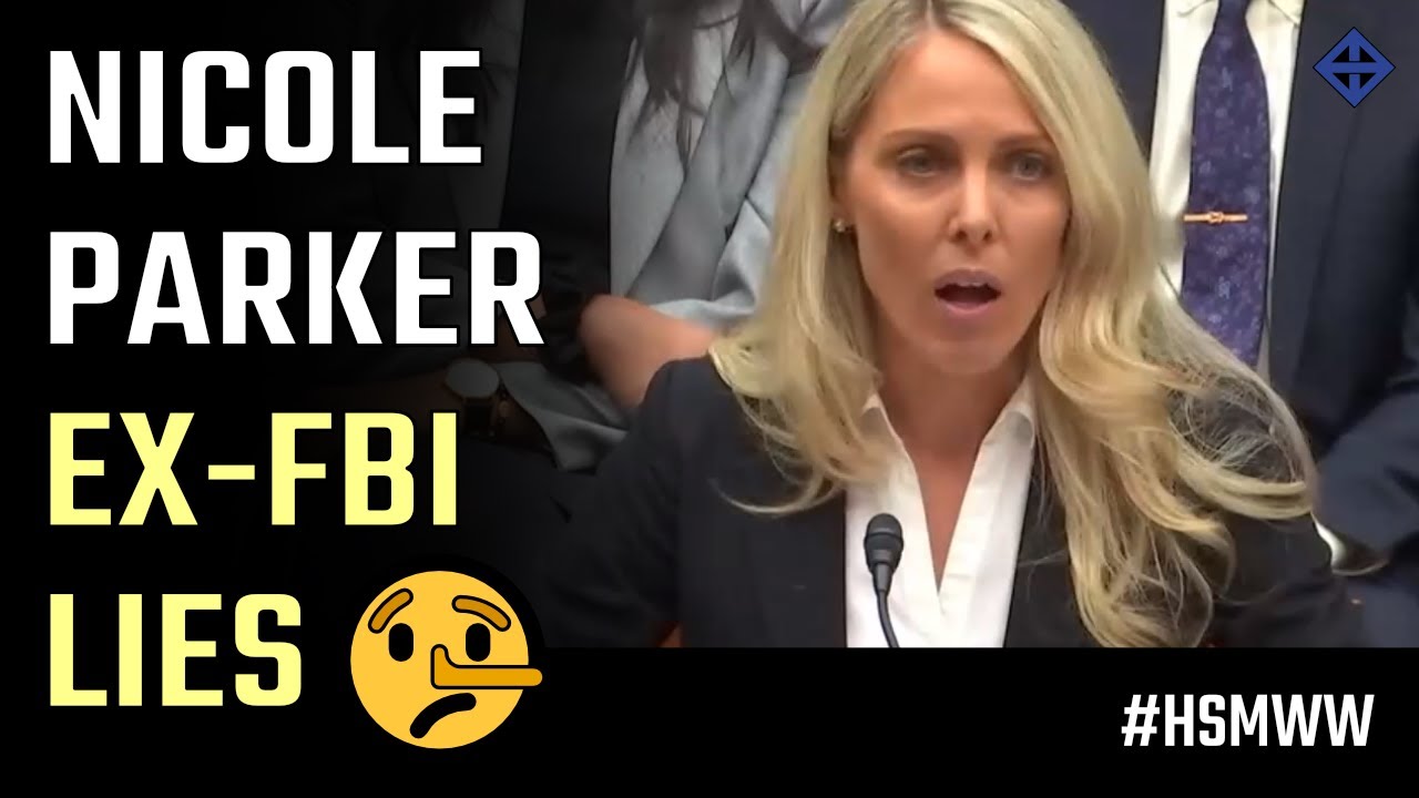 ex FBI agent Nicole Parker is politically weaponized at the GOP's farce ...