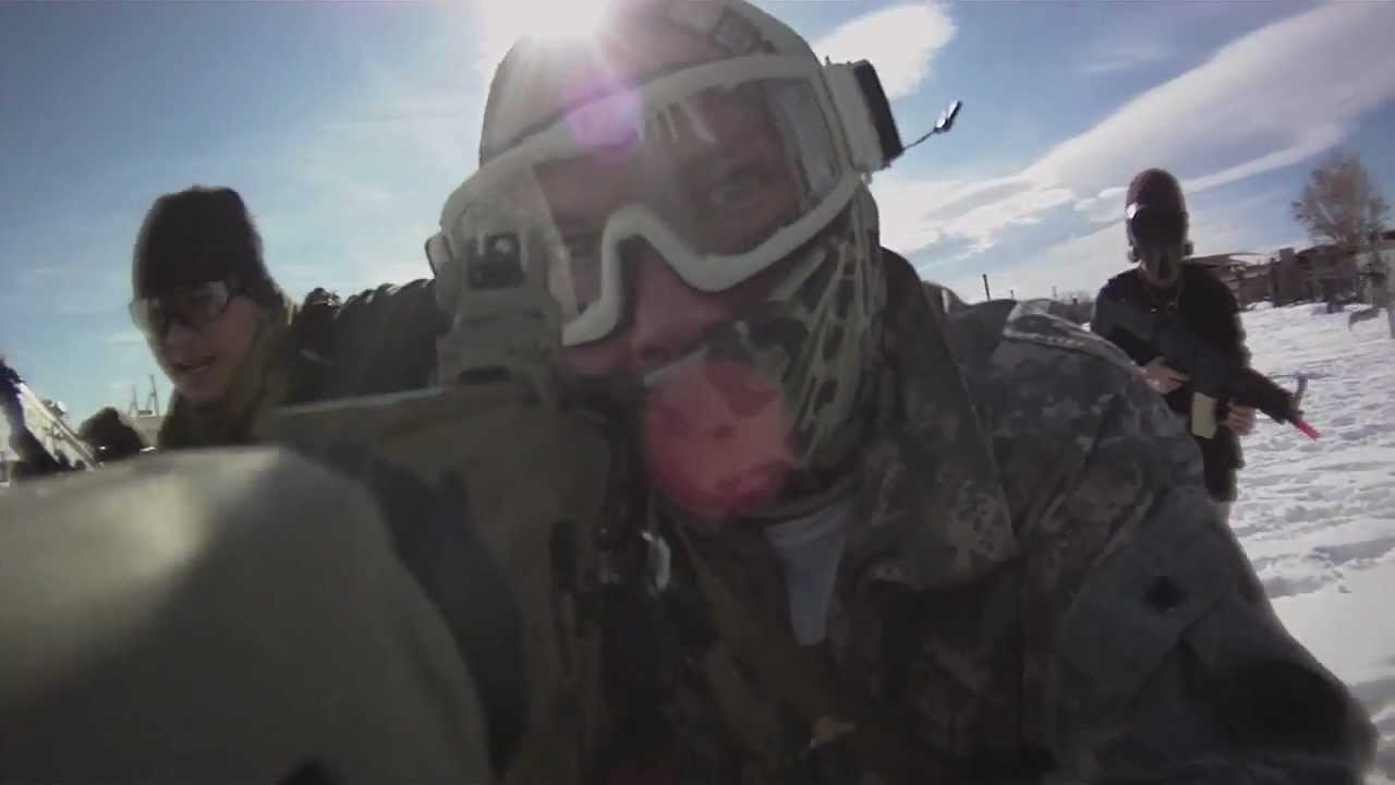 Airsoft War G&P Magpul M4 head/gun cam (Contour HD) - YouTube