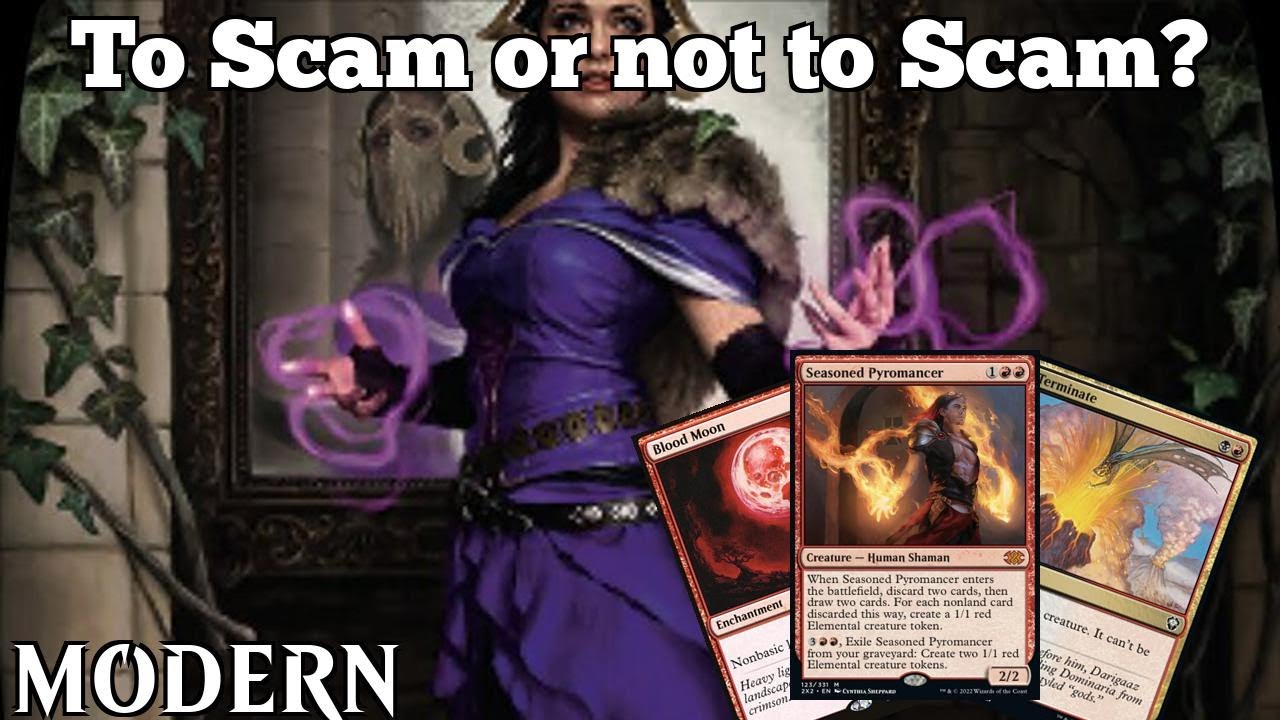 To Scam or not to Scam? | RB Rock | MTG Modern | MTGO - YouTube