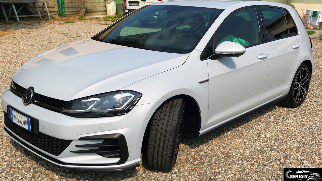 VOLKSVAGEN GOLF GTD 2018 DETAILING COMPLETO NEW CAR NANOCERAMICO CARPRO ...