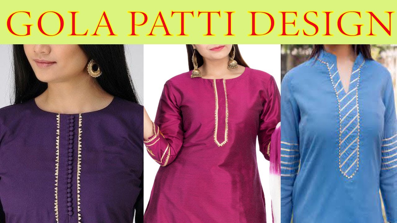 New Gola Patti Women Cloth Design || Gola Patti Design - YouTube