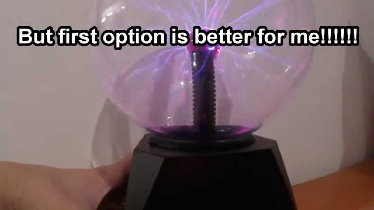 Electro plasma ball full HD!!! - YouTube