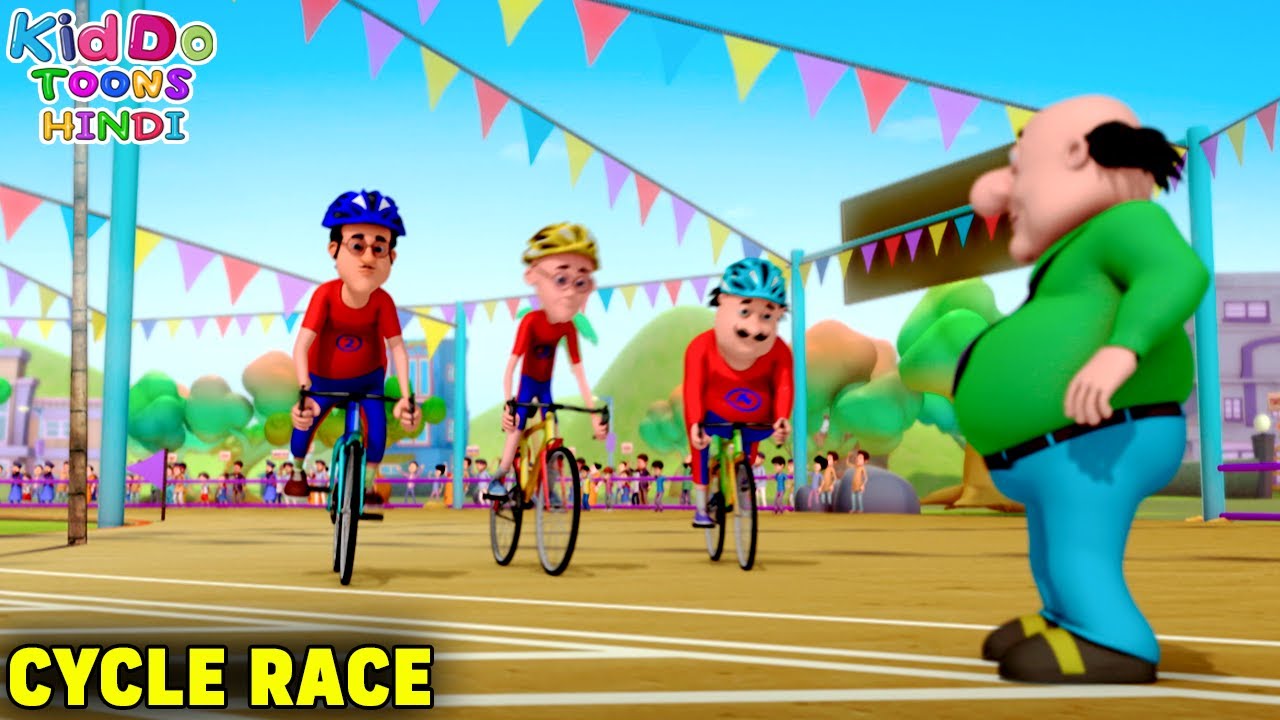 Cycle Race | Motu Patlu New Episode 182 | Motu Patlu Video Cartoon ...