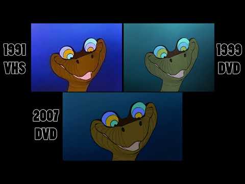 The Jungle Book VHS & DVD Comparison