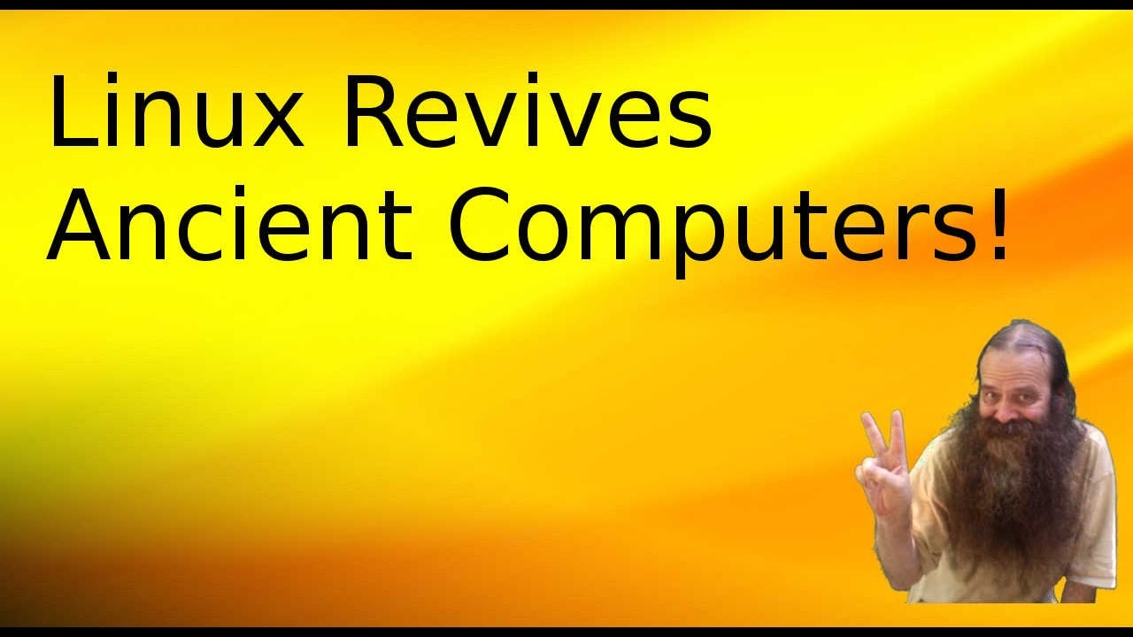 Linux Revives Ancient Computers! - YouTube