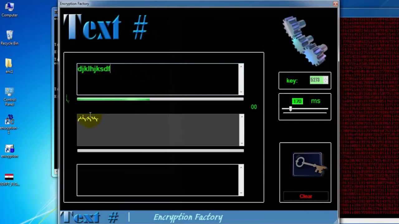 Text Encryption Program Code Mohamed saad - YouTube