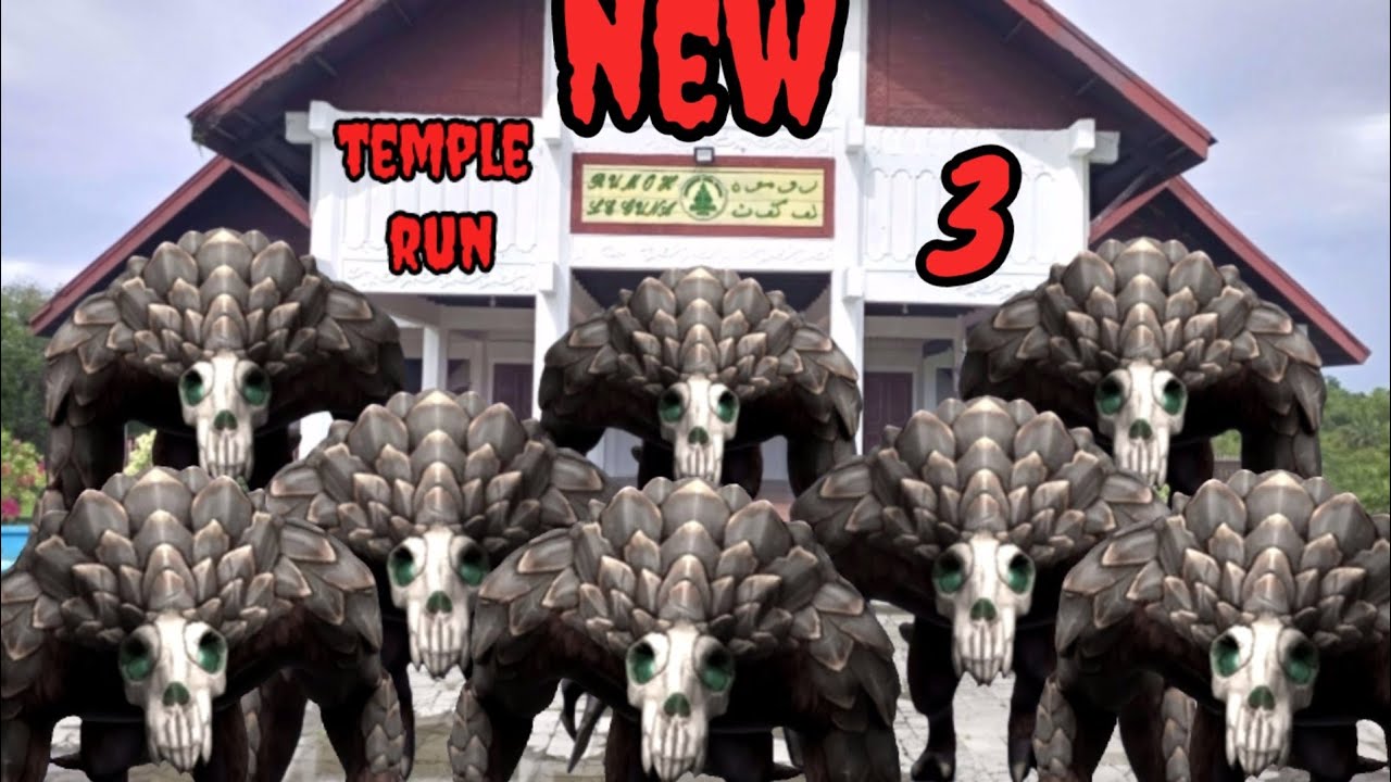 temple run 3 blazing sand in real life || new temple run Oz lost jungle ...
