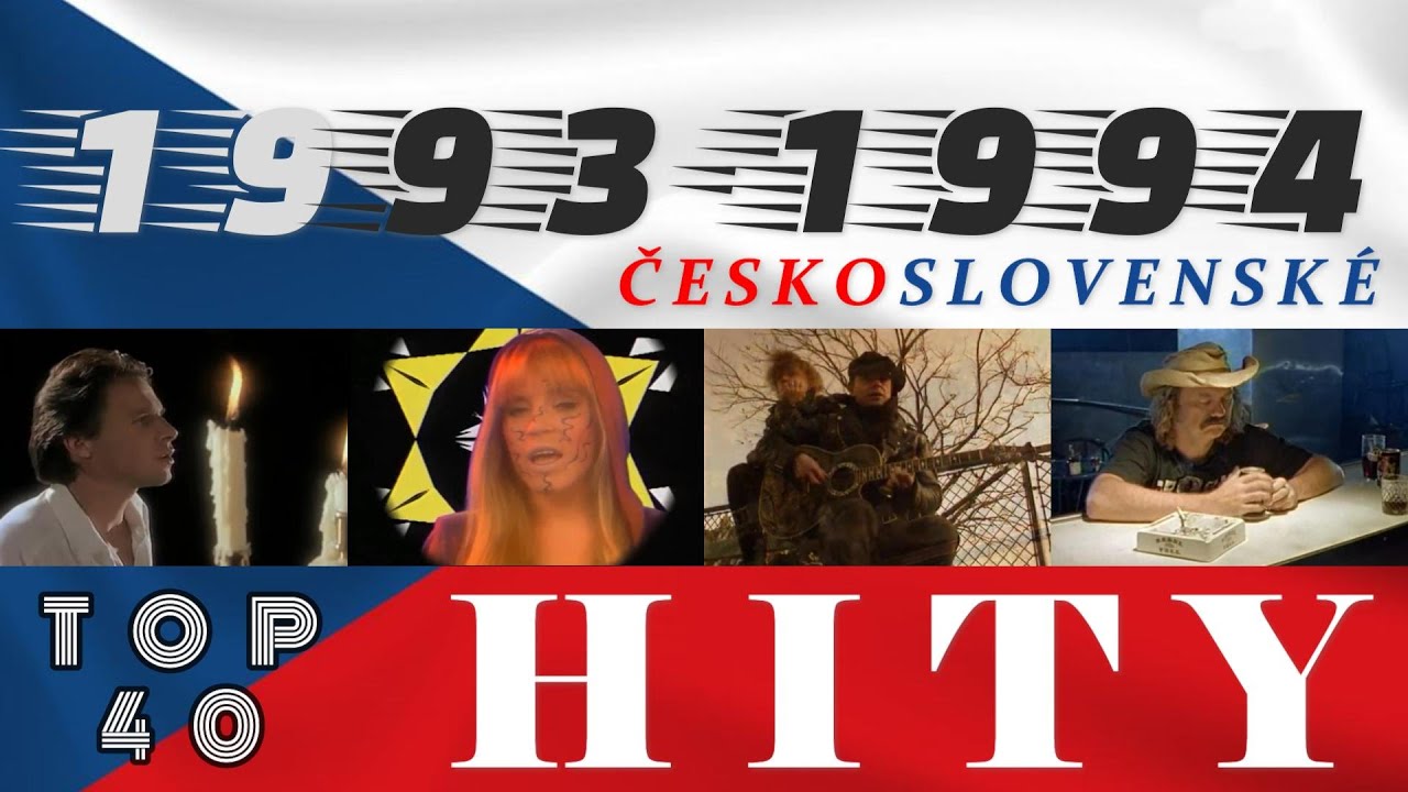 1993-1994 ★ Česko-Slovenské Hity ★ 2x Top 40 ★ - YouTube