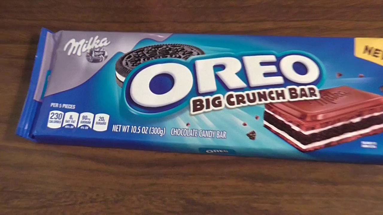 Oreo Cookie Candy Bar NewI!! The Big Crunch Chocolate Candy Bar!! With ...
