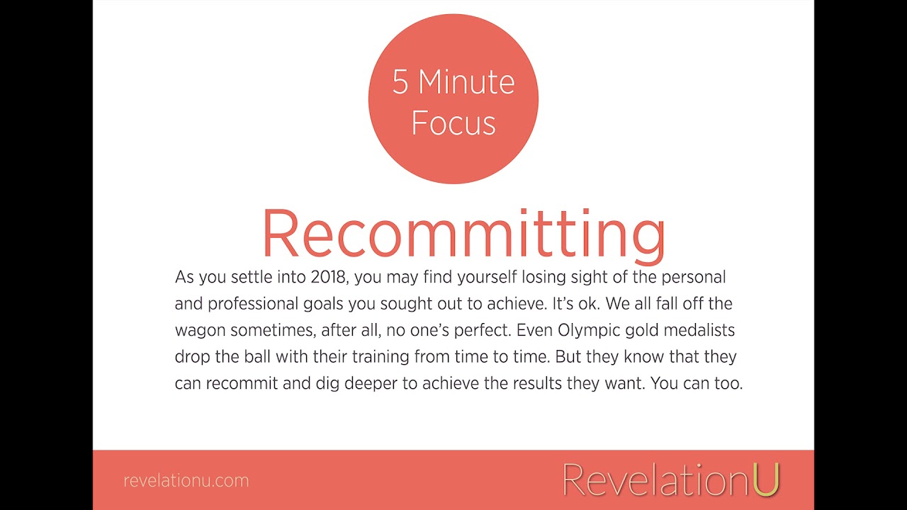 Recommitting - YouTube
