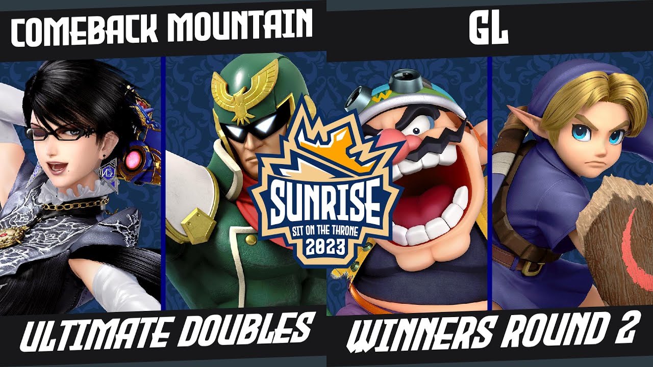 Sunrise 2023 - SSBU Doubles | Winners Round 2 : Comeback Mountain vs GL ...