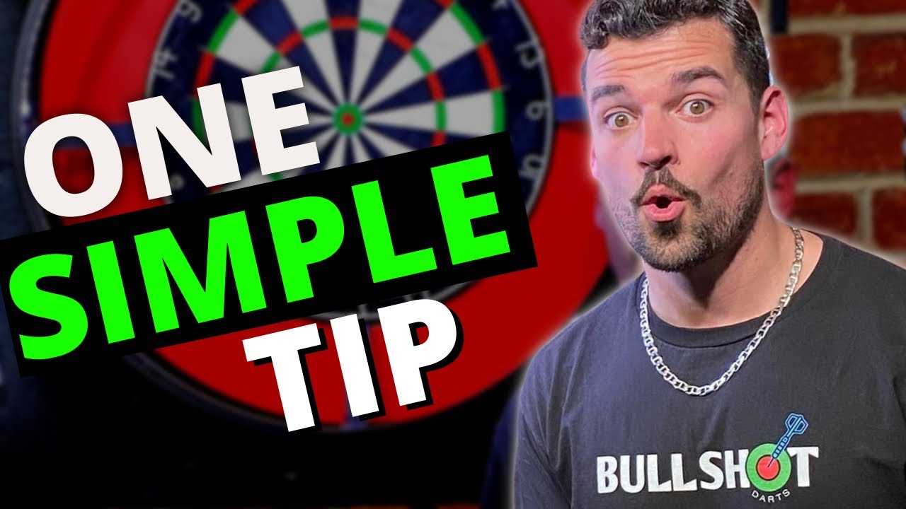 One Quick And Easy Tip To Throw Better Darts At Tournaments! - YouTube
