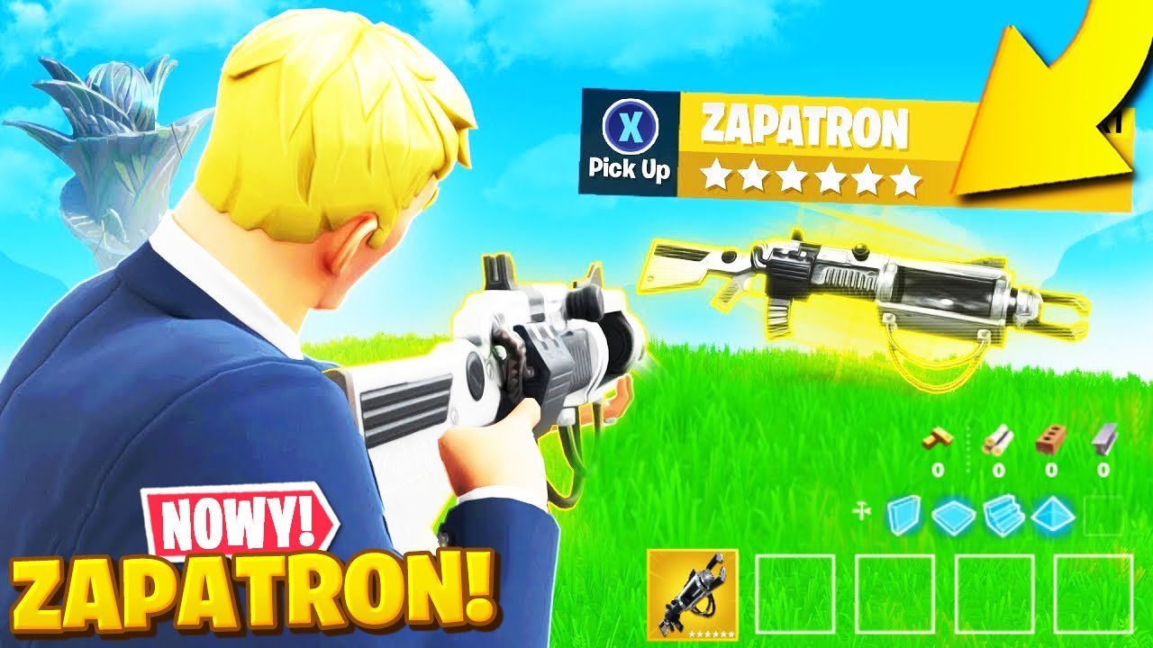ZAPATRON POWRÓCIŁ do FORTNITE! - YouTube