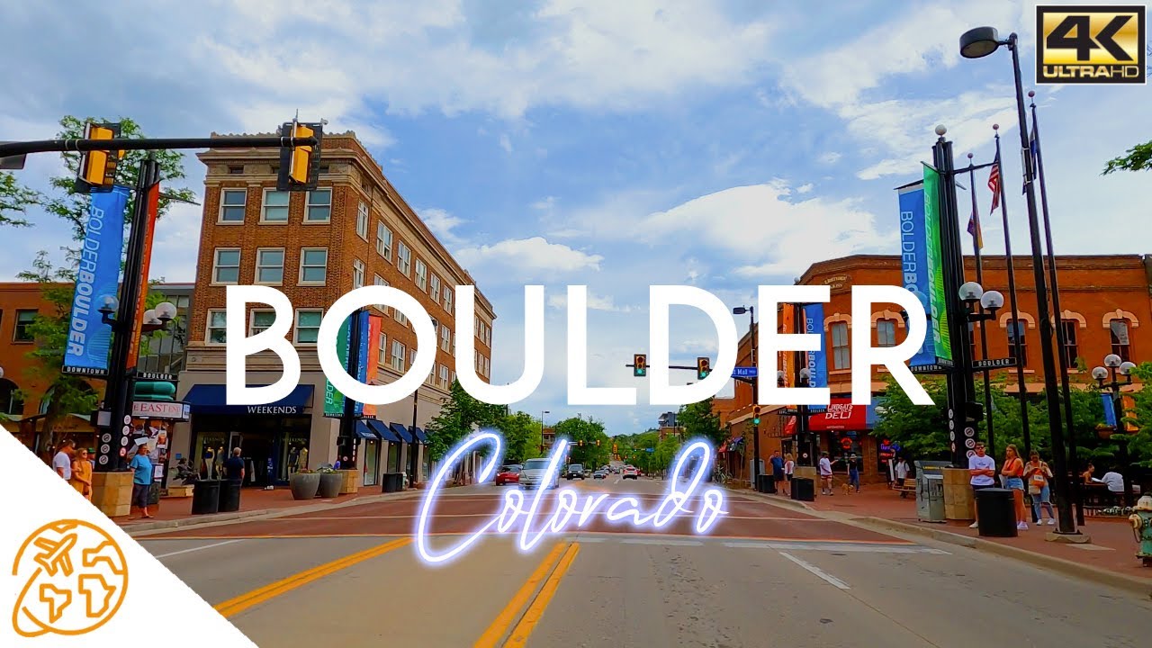 Boulder Colorado 4k Tour CO Driving Tour - YouTube