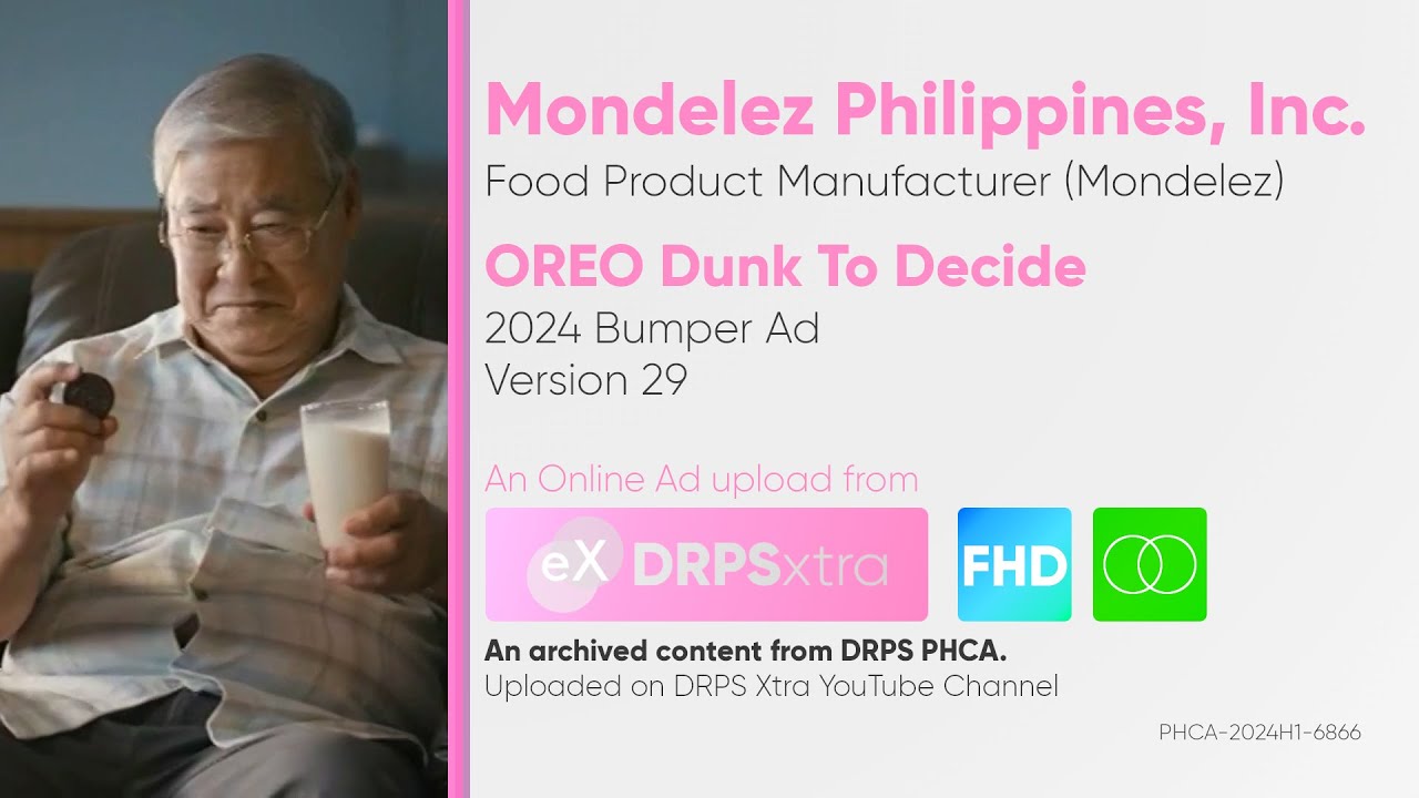 OREO Dunk To Decide Bumper Ad 2024 (Philippines, Version 29) [HD/ST ...