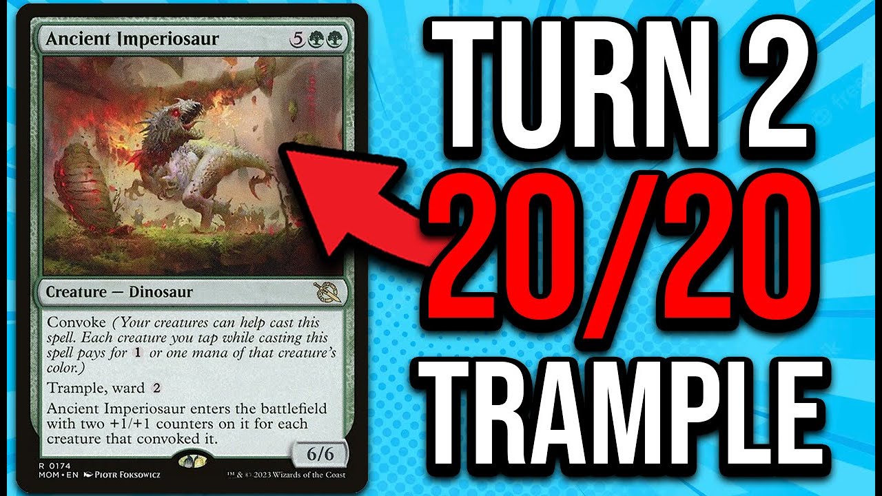 NEW 20/20 Trample TURN 2 in Modern! (Gameplay) - YouTube