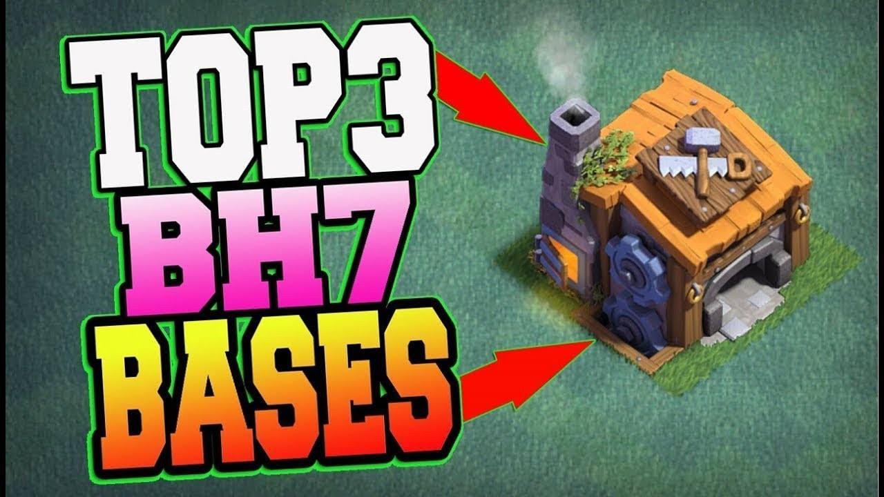 BEST Builder Hall 7 Base w/ PROOF| | Anti 2 Star | +5000 CUPS | BH7 ...