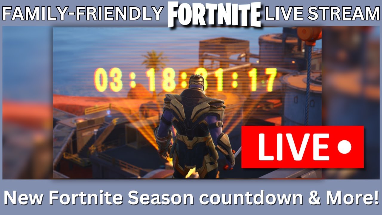 FORTNITE LIVE EVENT COUNTDOWN, NEW UPDATE - YouTube