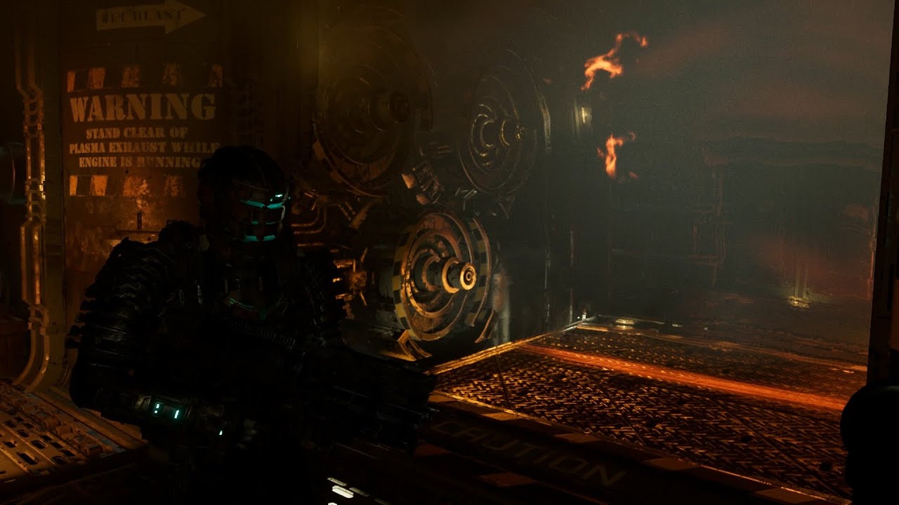 Dead Space | Ambience | Fire | USM Valor, Engine Room - YouTube