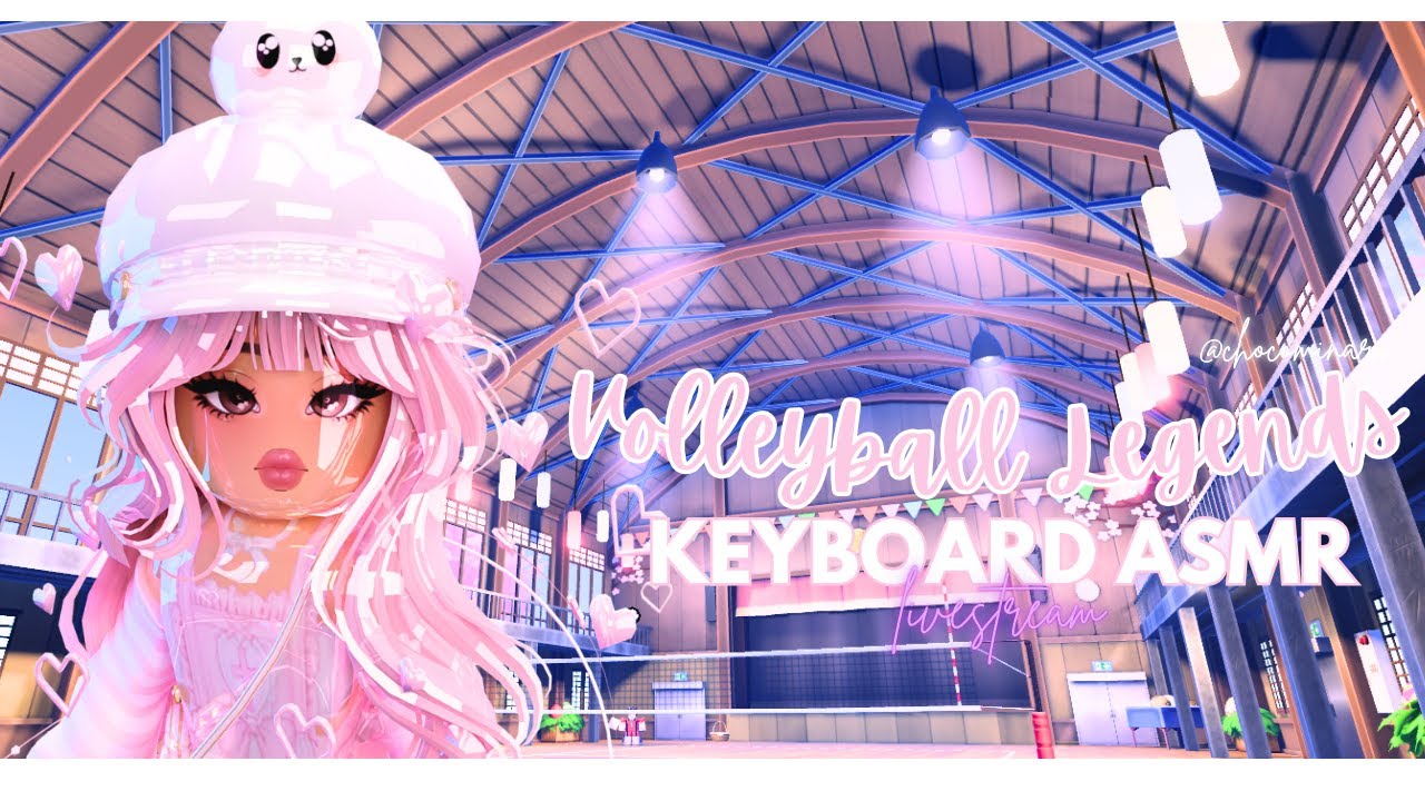 VolleyBall Legends (ROBLOX) Keyboard ASMR! #4 - YouTube