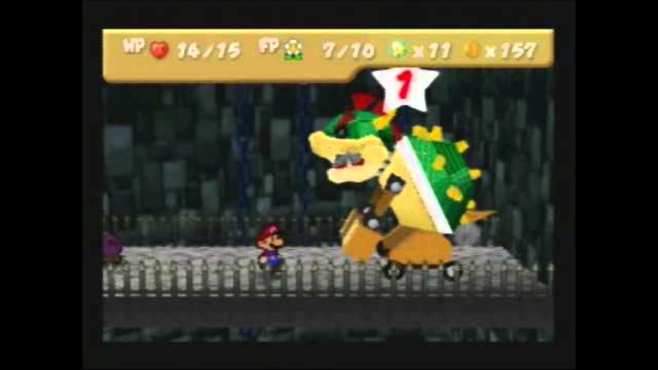 Paper Mario Music (N64) Boss Battle: Trojan Bowser - YouTube