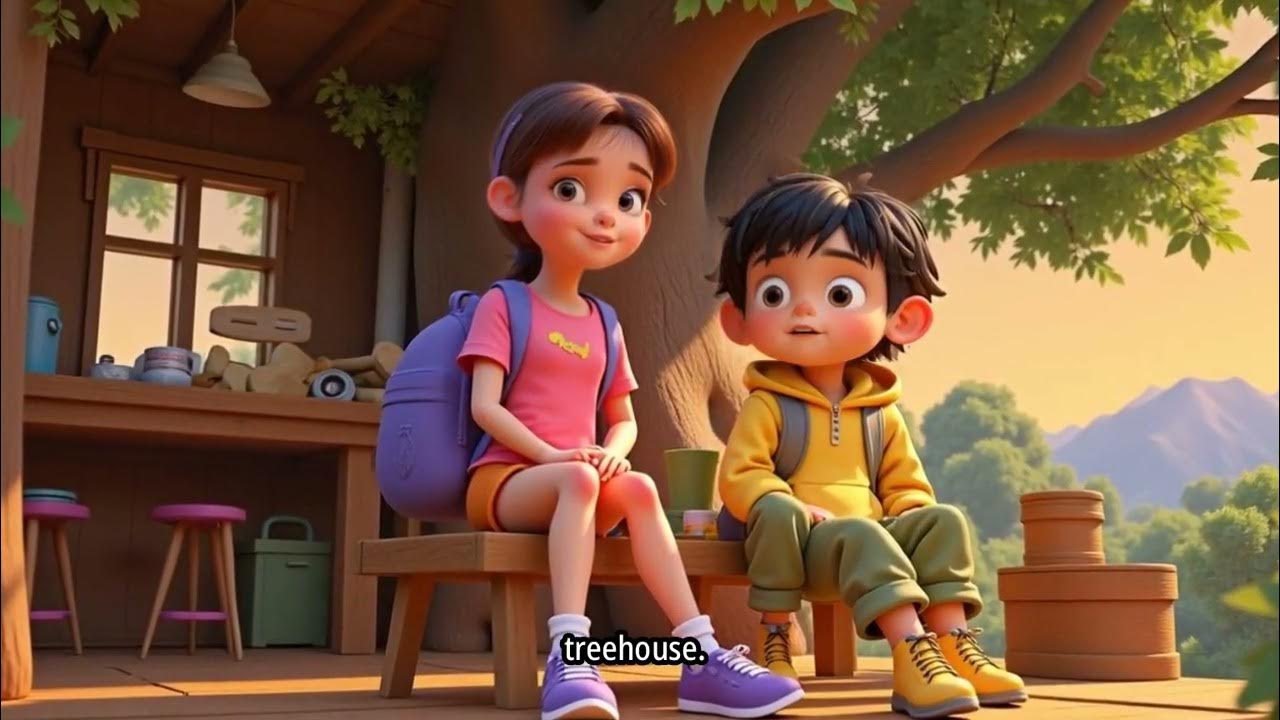 Fergus and Lucy's Skyship Adventure | Kids Animated Story - YouTube