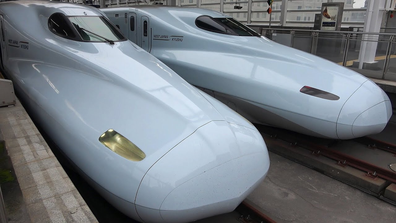 Series N700 Shinkansen bullet train / N700系新幹線 / N700 सीरीज शिंकानसेन ...
