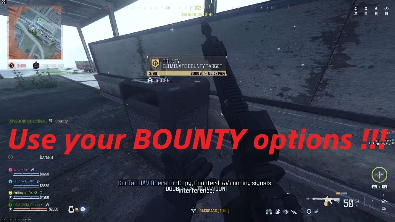 Why guess ? 🤷🏾‍♂️ Use your BOUNTY ️ Call of Duty - Last of 2023 - YouTube