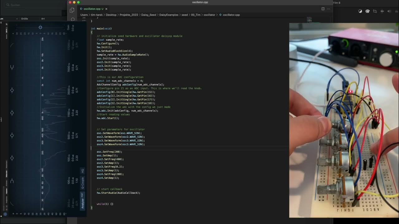 FM-Synth for Daisy Seed DEMO - YouTube