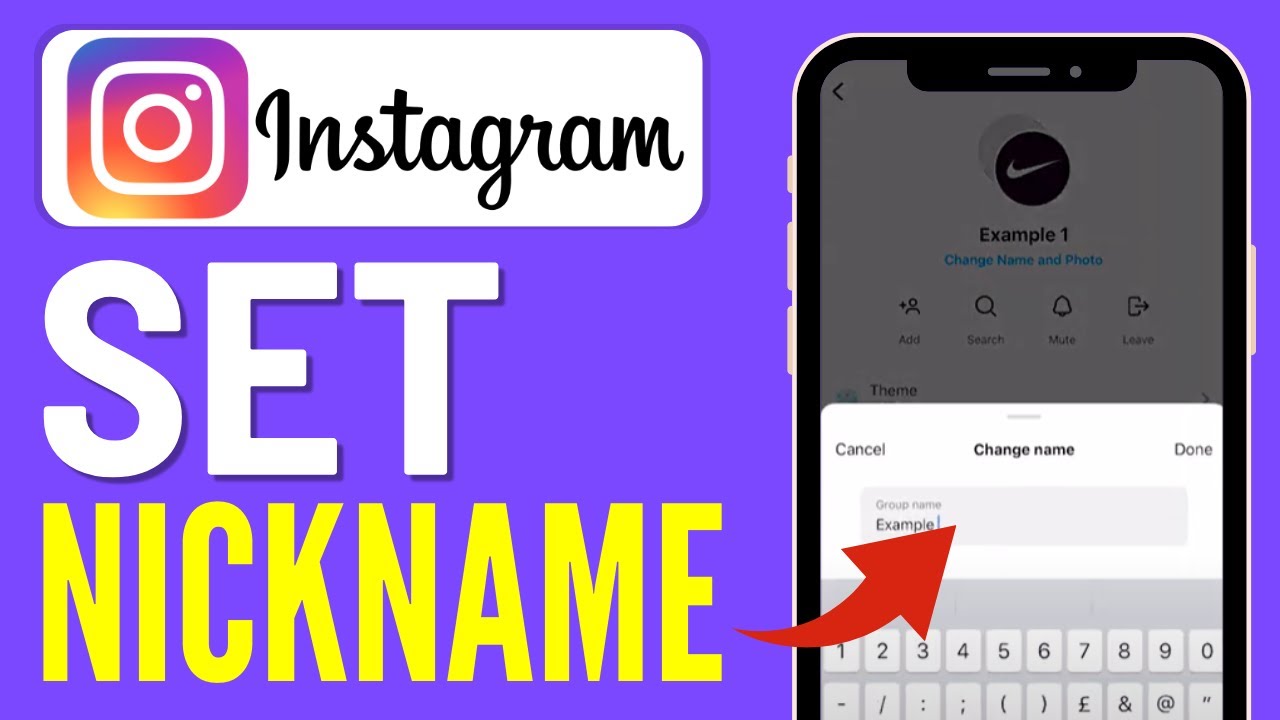How To Set Nickname In Instagram Chat (2024) | Customize Chat Nickname ...
