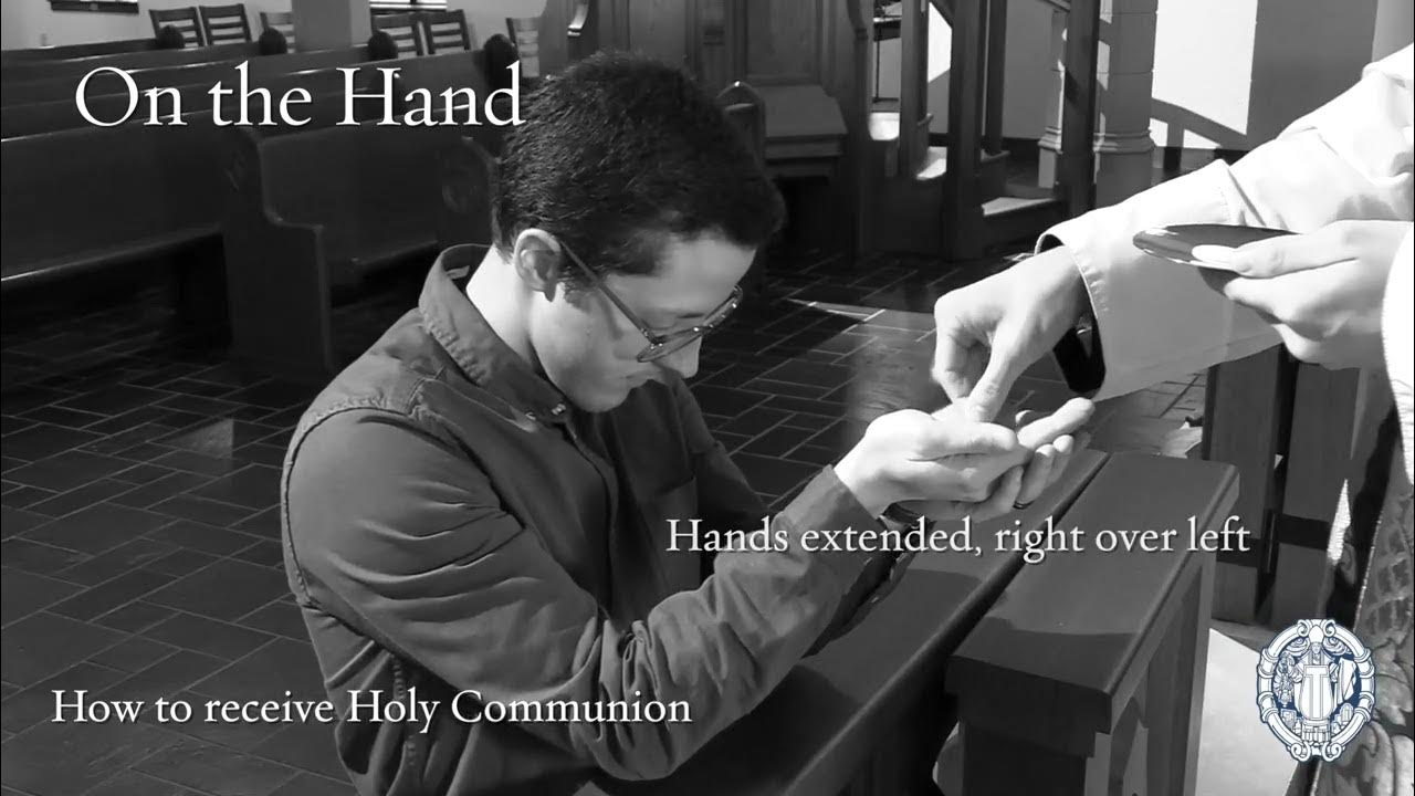 How to receive Holy Communion - YouTube