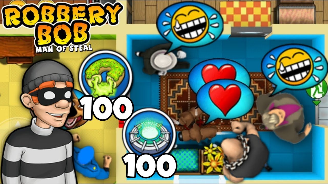 Robbery Bob - Hazmat Bob and Stylish Bob Use 100 Shop Part 13 - YouTube