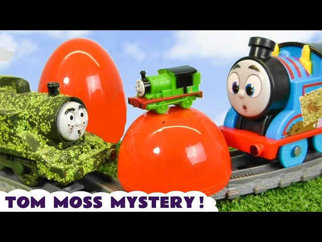 Toy Train Mystery with Thomas Trains and Tom Moss - Videos For Kids