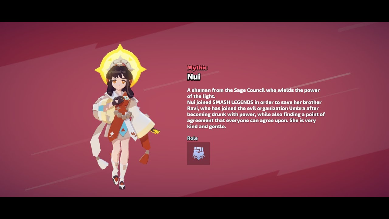 NUI!! The Beautiful Shaman is Here FINALLY | SMASH LEGENDS Nui Battle ...
