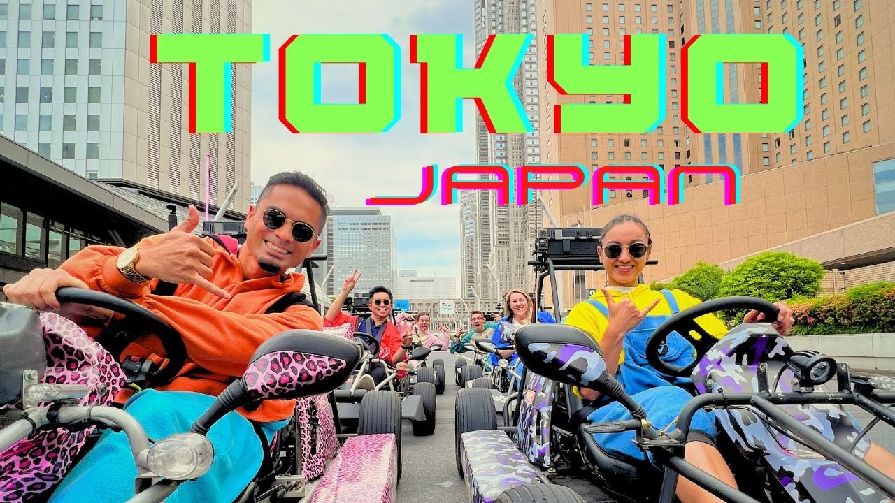 Japan Travel Vlog | Go Kart tour in Tokyo | Real life MARIO Kart! - YouTube