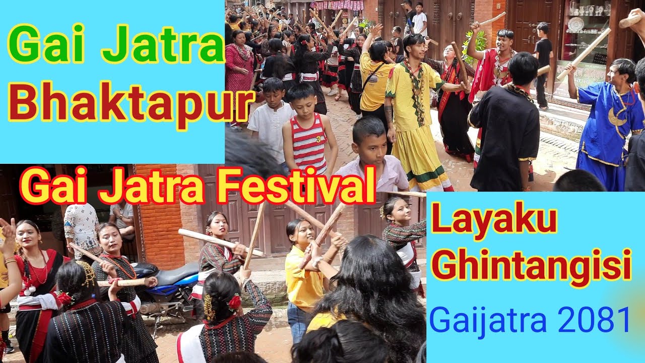 Gai Jatra | Gai Jatra Bhaktapur | Sa:paru | Layaku Ghintangisi ...