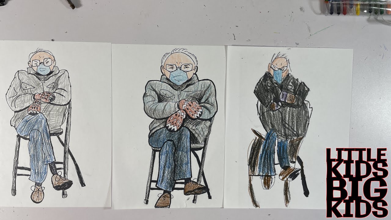 Episode 48: How to Draw Senator Bernie Sanders - YouTube