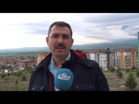 Yıldırım Düşme Anını Böyle Görüntüledi