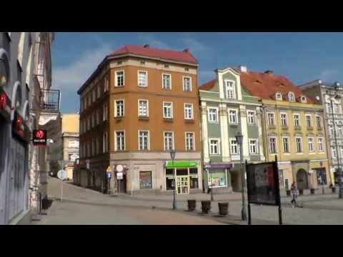 Wałbrzych - Plac Magistracki - Rynek - Plac na Rozdrożu - KWK Victoria