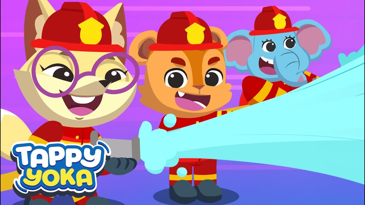 The Brave Firefighters | Fire Truck Song | Bravery for Kids ...
