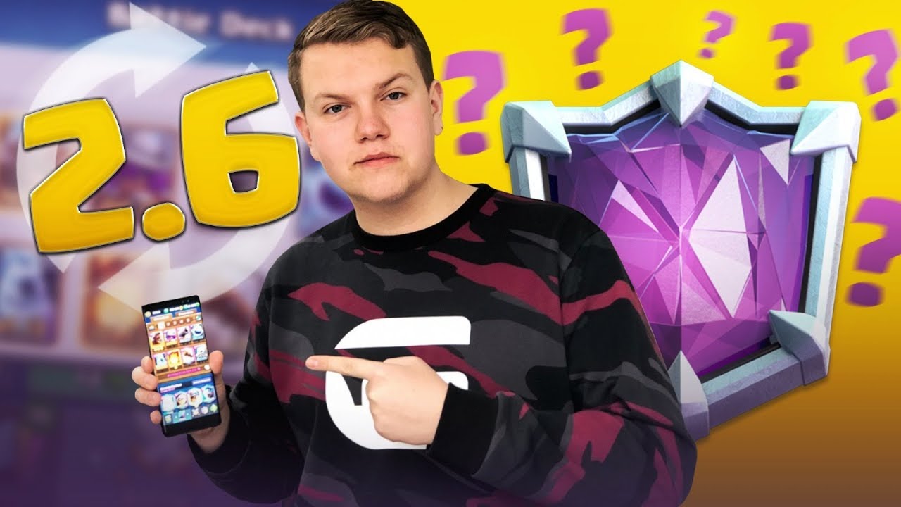 6,400?! 2.6 Hog Rider Cycle Deck LIVE Ladder Gameplay - Clash Royale ...