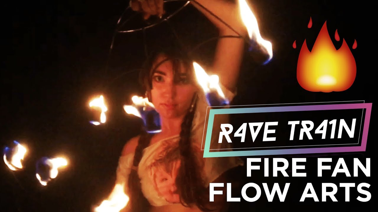 Dancing with Fire and Dubstep | EDM Dance Channel | Rave Train - YouTube