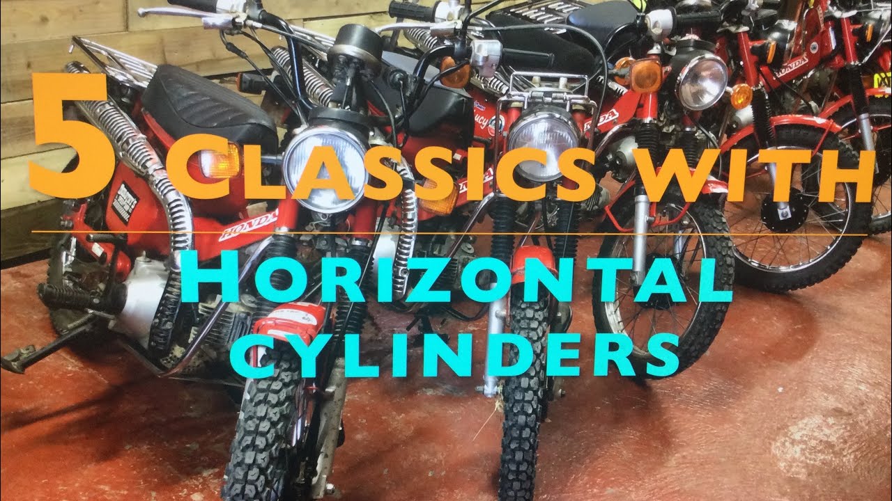 5 Classic Motorcycles with horizontal engines 4K - YouTube