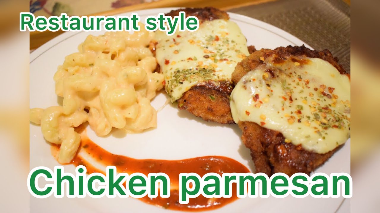 Chicken parmesan | Restaurant style | Laalis kitchen - YouTube